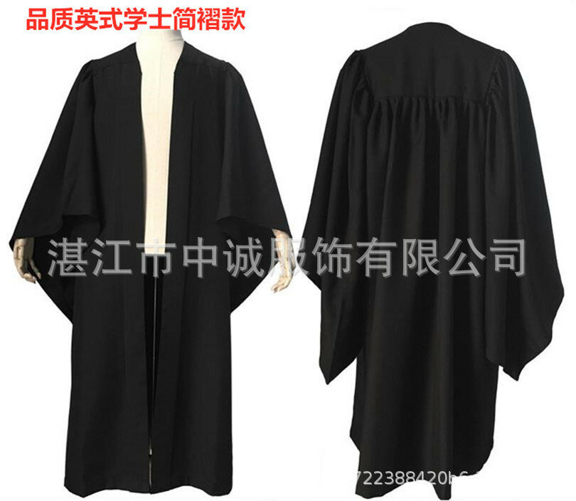 Академическое платье Jiadi Hongkai в британском стиле, европейское выпускное платье, докторское платье, академическое платье