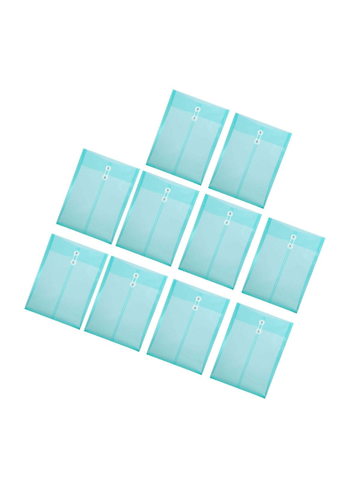 Конверты с верхней загрузкой, прозрачные пакеты для документов для офиса и школы