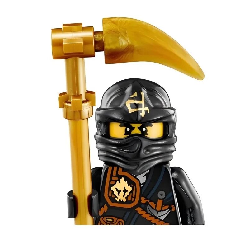 LEGO Ninjago Cole, золотой серп, черный