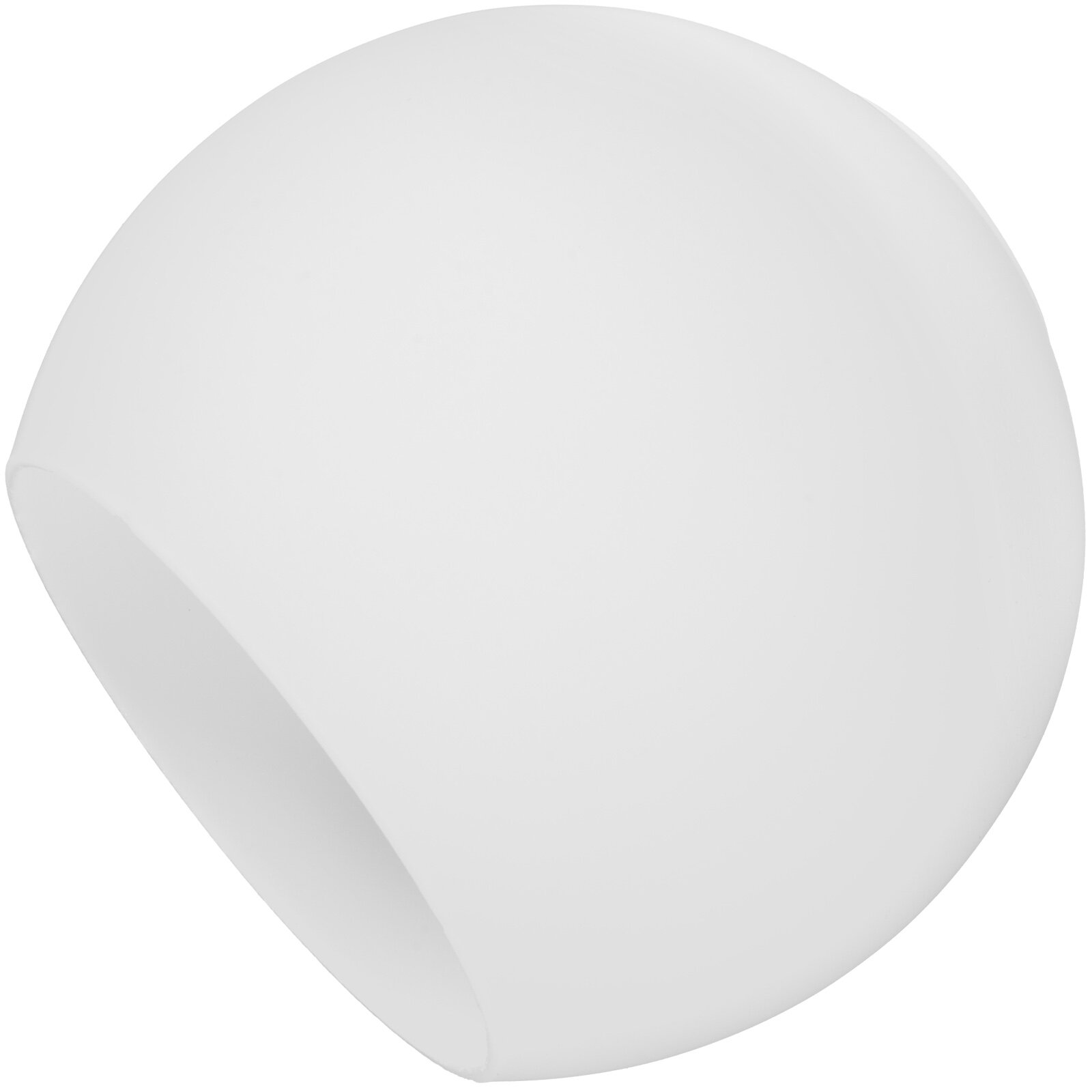 Стеклянный белый абажур для подвесных и потолочных ламп с универсальным применением