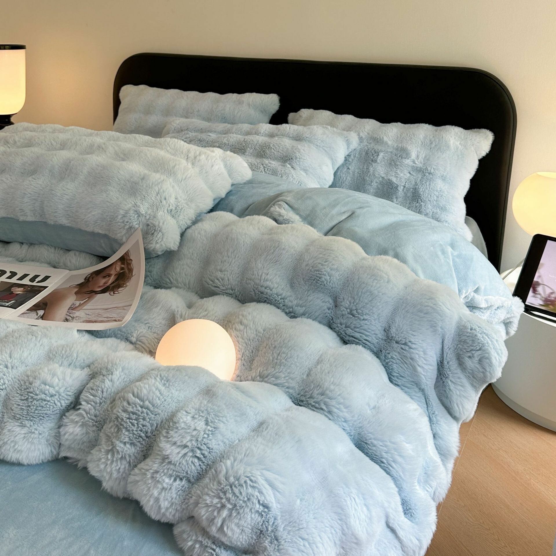 Искусственный мех, пододеяльник 200x230cm