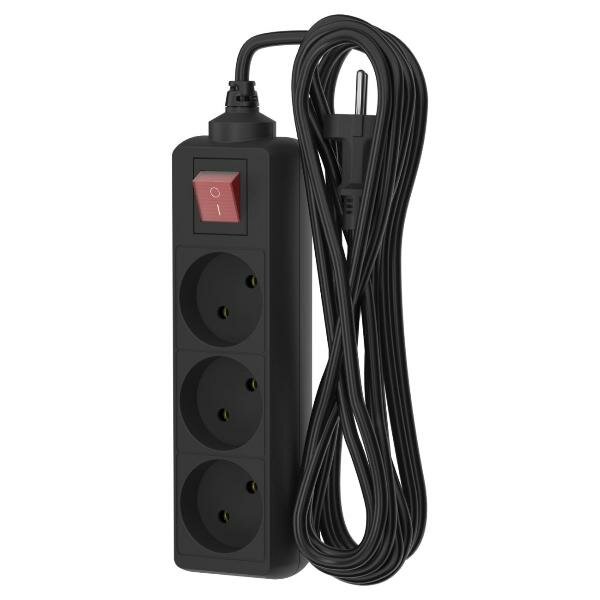 Удлинитель Фотон 5м 10-53S Black