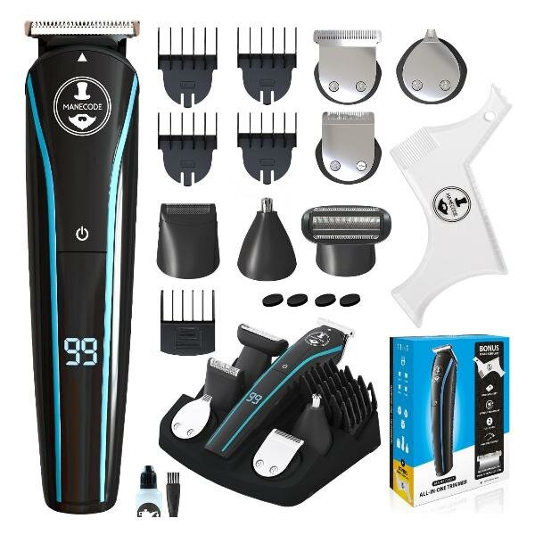 Триммер Manecode для бороды и усов (hairclipper) Black