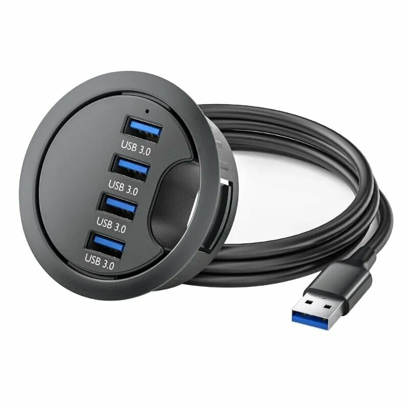 Настольный USB3.0HUB-USB3.0 с четырьмя портами
