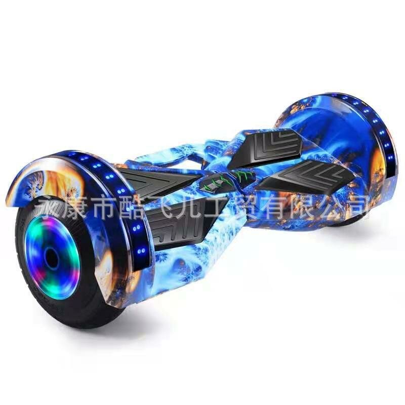 Электрический умный балансировочный самокат с датчиком тела для детей и взрослых, двухколесный мобильный самокат, поворотный самокат, самодостаточный, модный