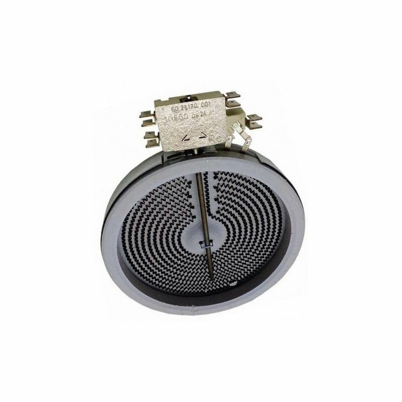 Дисковая конфорка для электрической плиты Ariston 162926022, 260941, 327340 7HKRC 640 X RU/HA, 7HKRC 641 D B RU/HA (1652032911, 2811516, 5060050, 1200W, D165/D145mm)