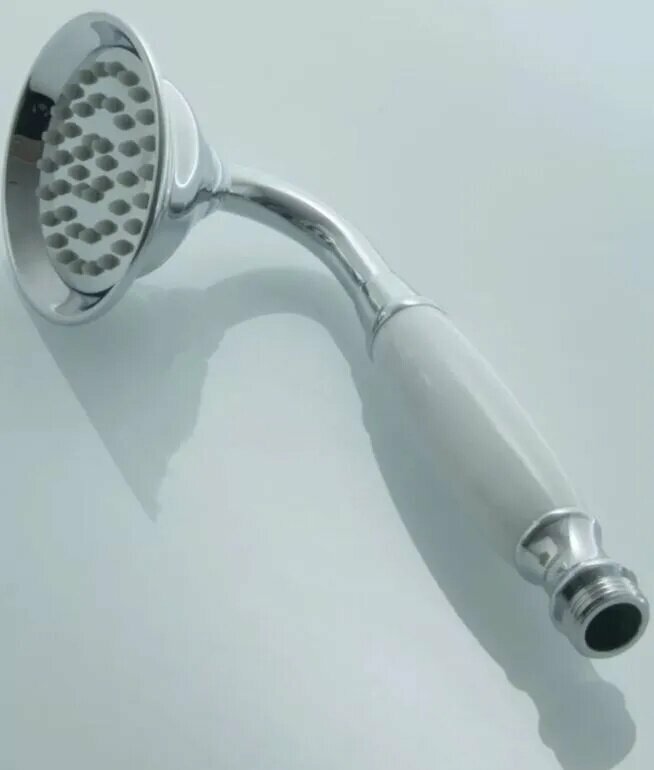 Лейка Ganzer для душа металлическая, хром GZ1009 ретро