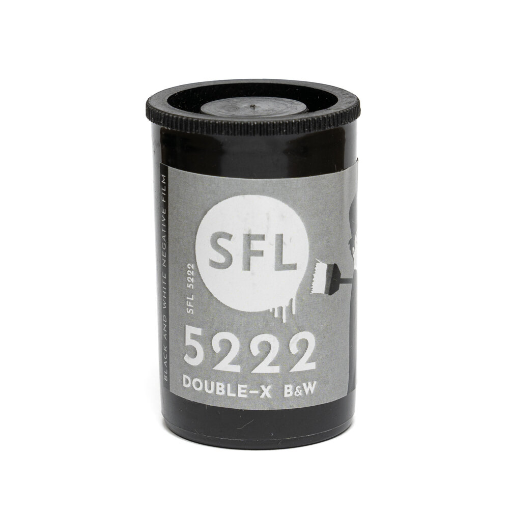 Фотопленка SFL Double-X 5222, ISO 250, ч/б, 24 кадра