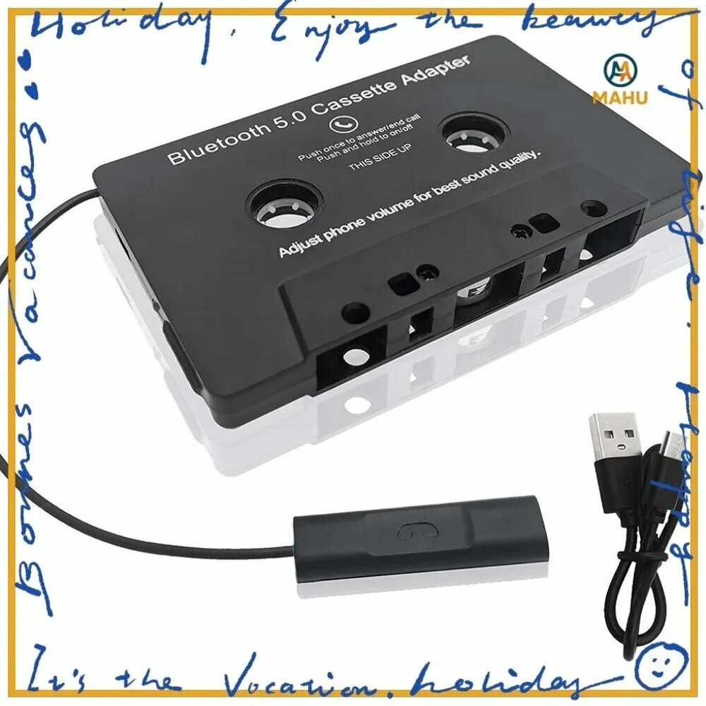 Бестселлер Bluetooth 5 0 адаптер кассетный универсальный конвертер