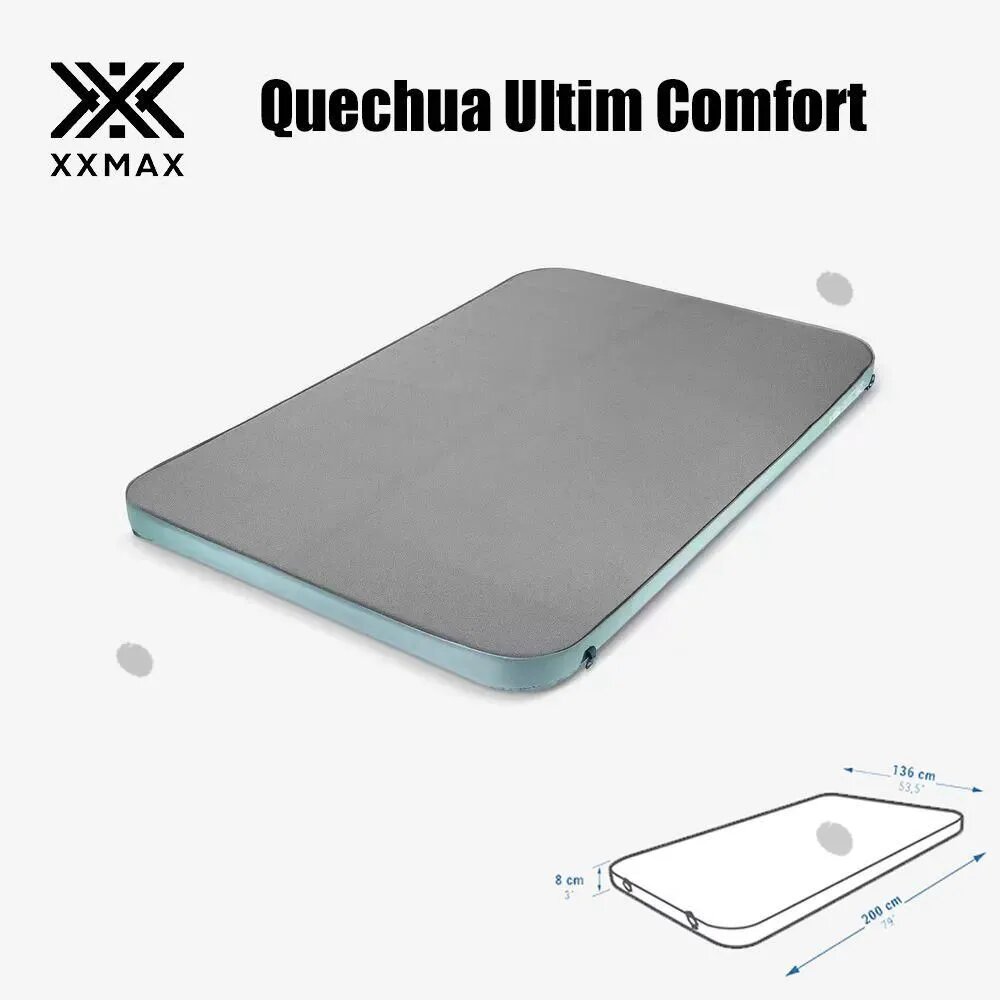 Самонадувной матрас Quechua Ultim Comfort 136 см - для 2 человек-LIJDISHFG