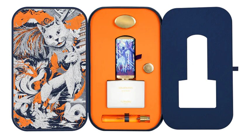 Floraiku Golden Eyes набор (п/вода 50мл + п/вода 10мл)