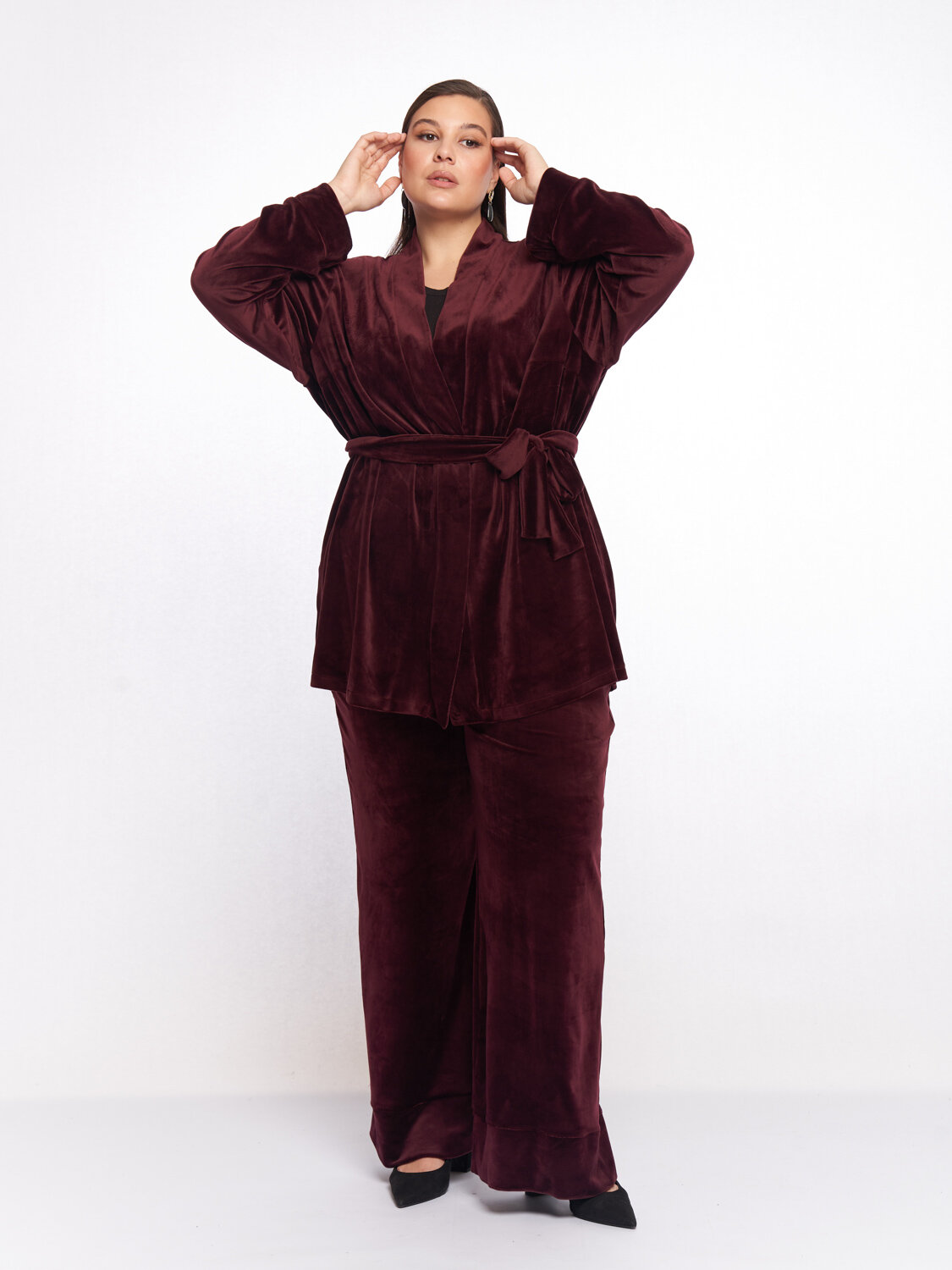 Костюм велюровый KO11311PUR55