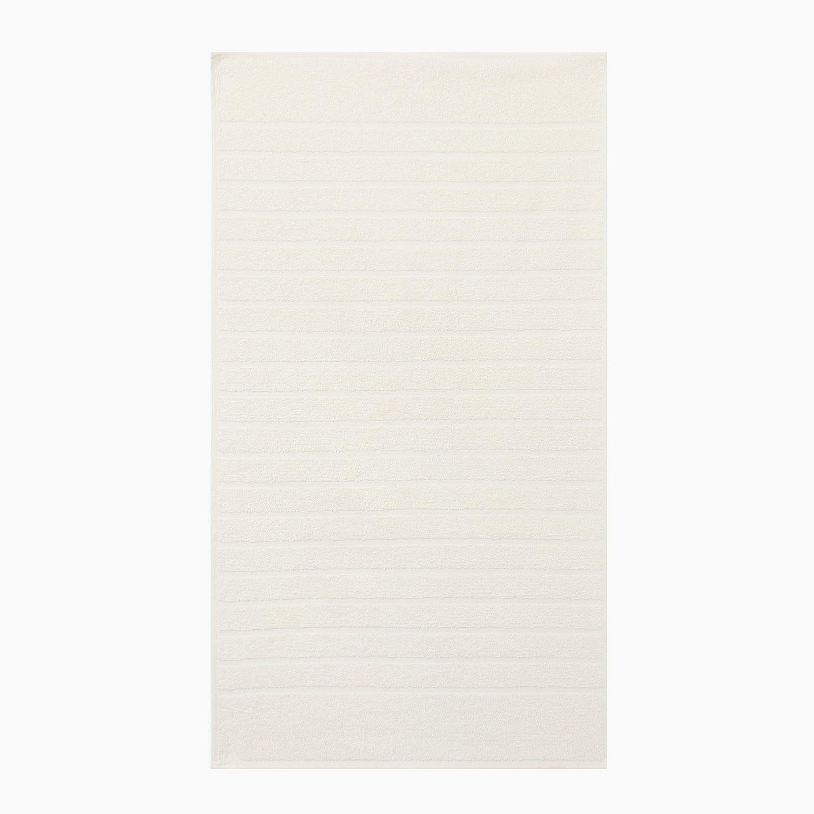 Полотенце для ног Lines, 50x90 см, хлопок 100%, 400 г/?2, белое