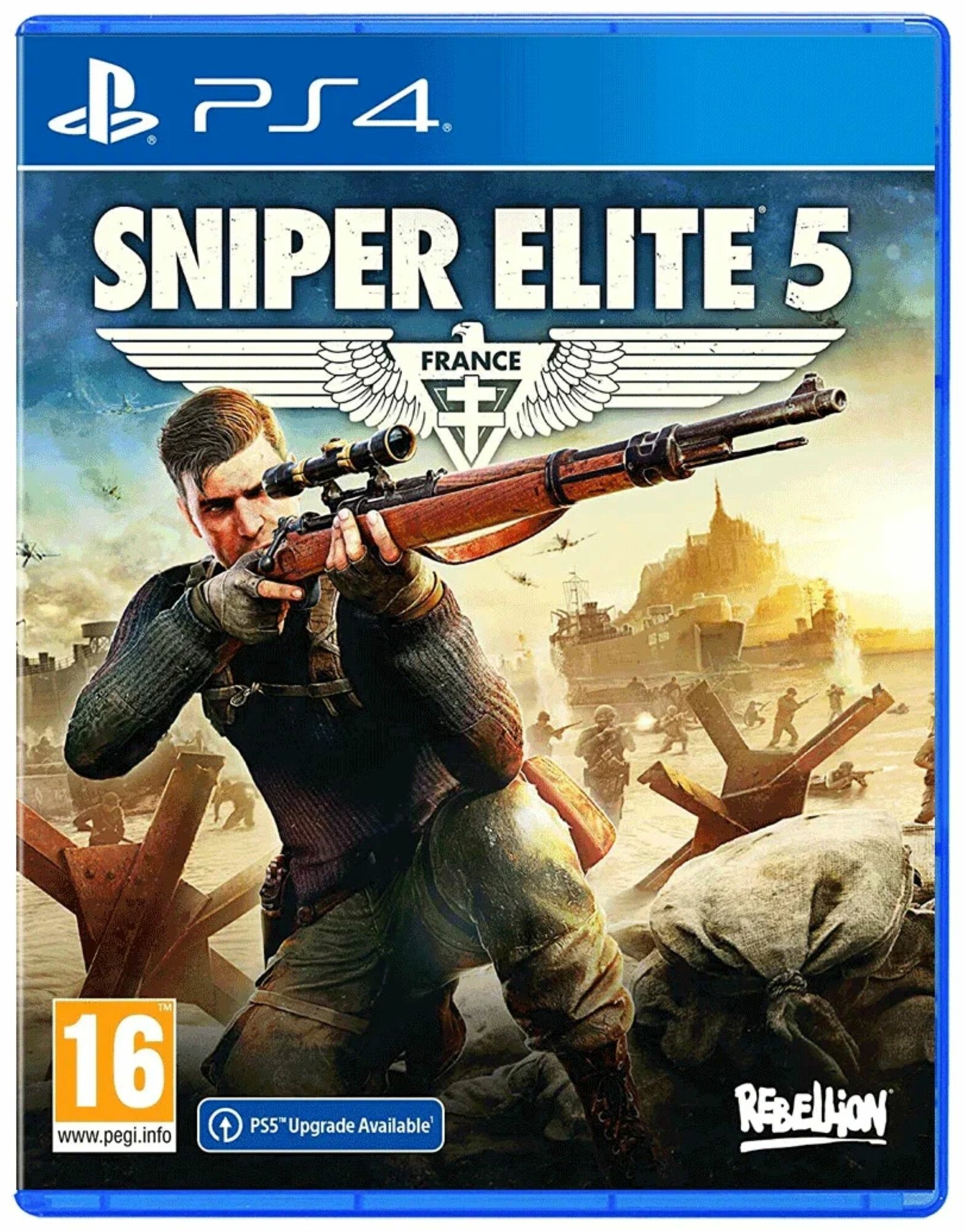 Sniper Elite 5 (русские субтитры) (Игра на диске) (Playstation 4)
