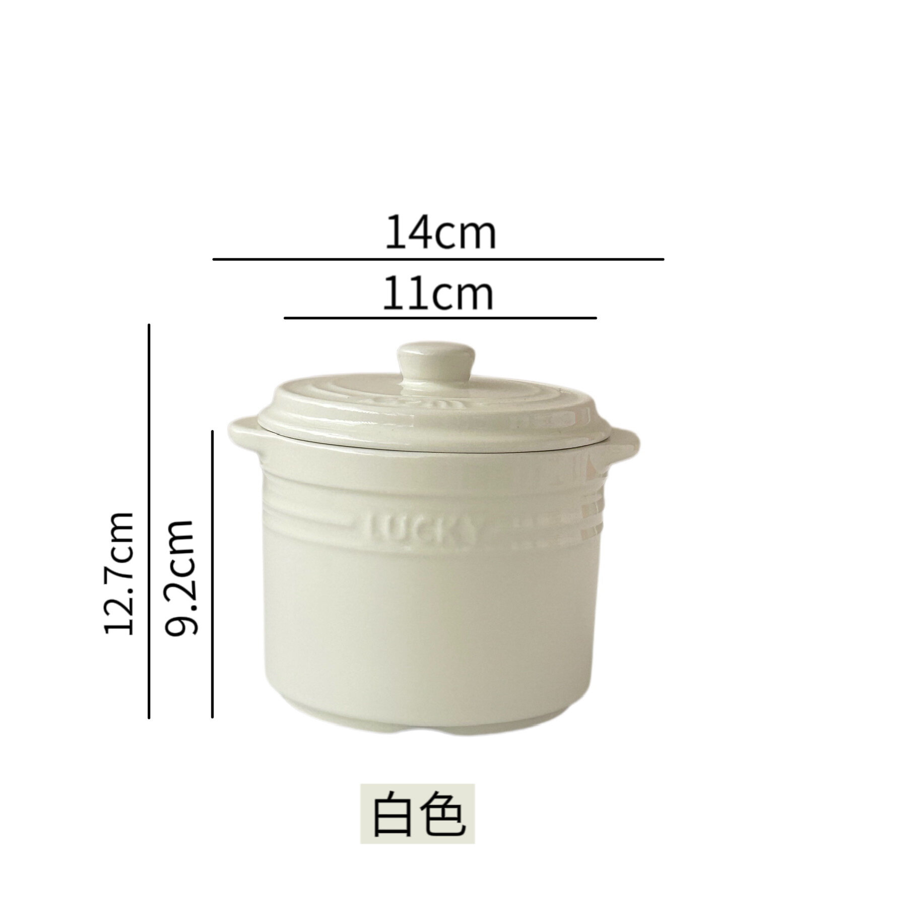 ⭐Керамическая кастрюля для домашнего использования, водонепроницаемая кастрюля с двойной крышкой, маленькая миска для паровой яйца в виде птичьего гнезда, десертная чашка, чашка для женьшеня, суповая кастрюля⭐