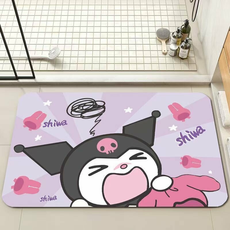 KUROMI Коврик придверный KUROMI, 0.4 x 0.6 м