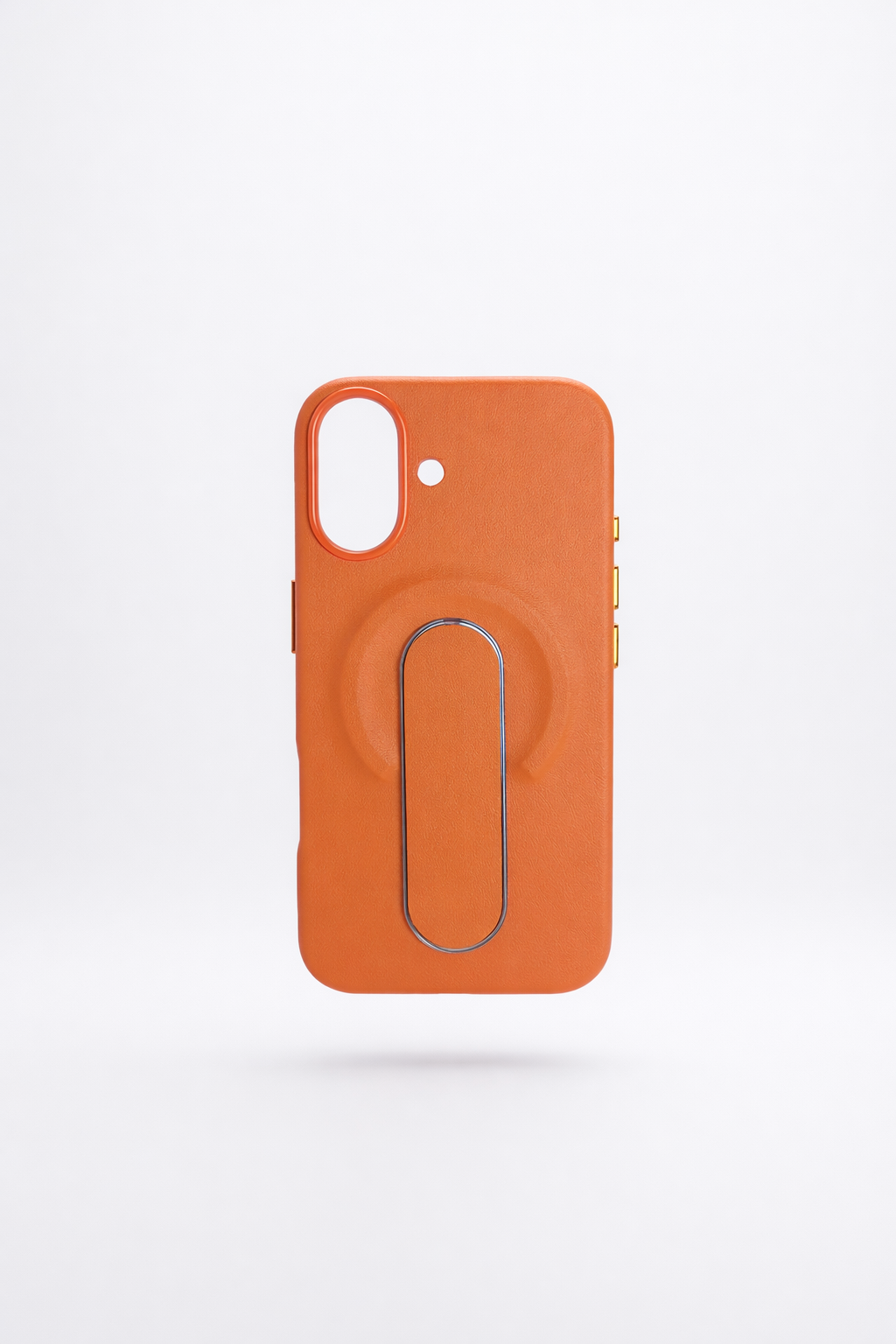 Чехол, для iPhone 17 магнитный, MagSafe, ударопрочный, искусственная кожа,