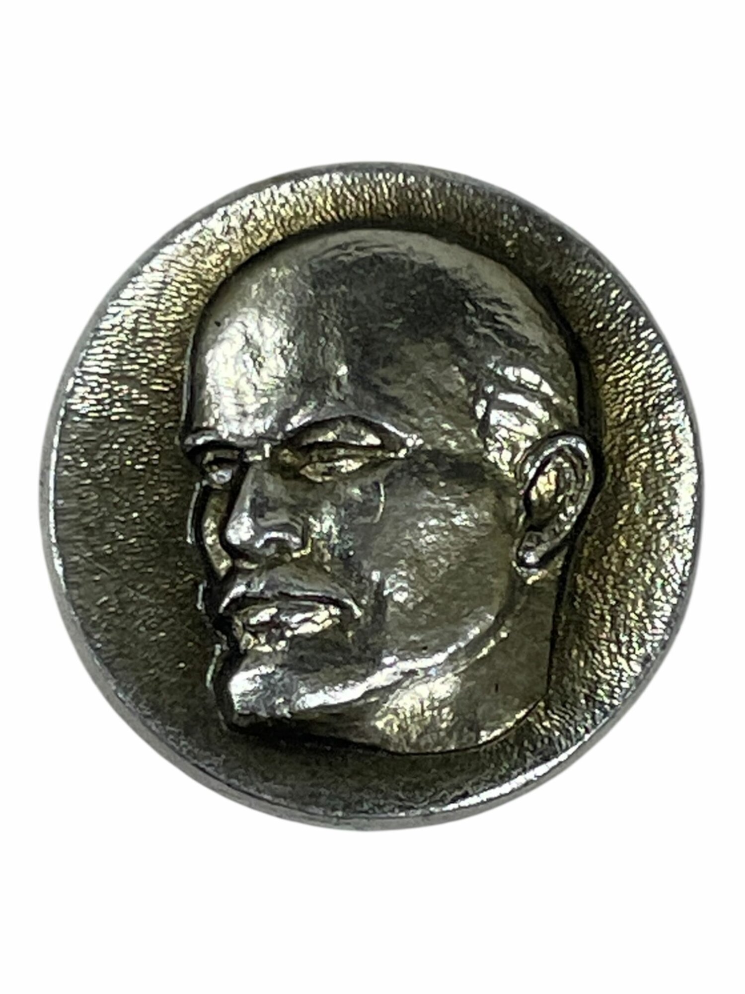 Советский винтажный значок, В. И. Ленин, сделано в СССР