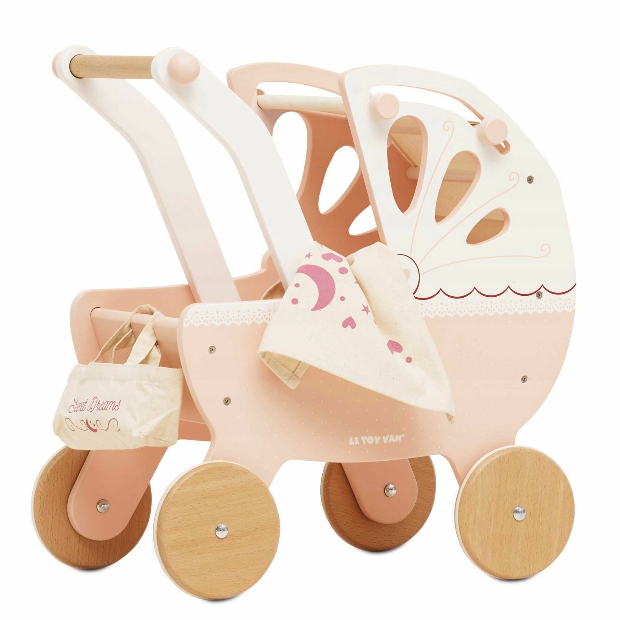 Детская игрушка Le Toy Van-Деревянная коляска для кукол-5060023413220