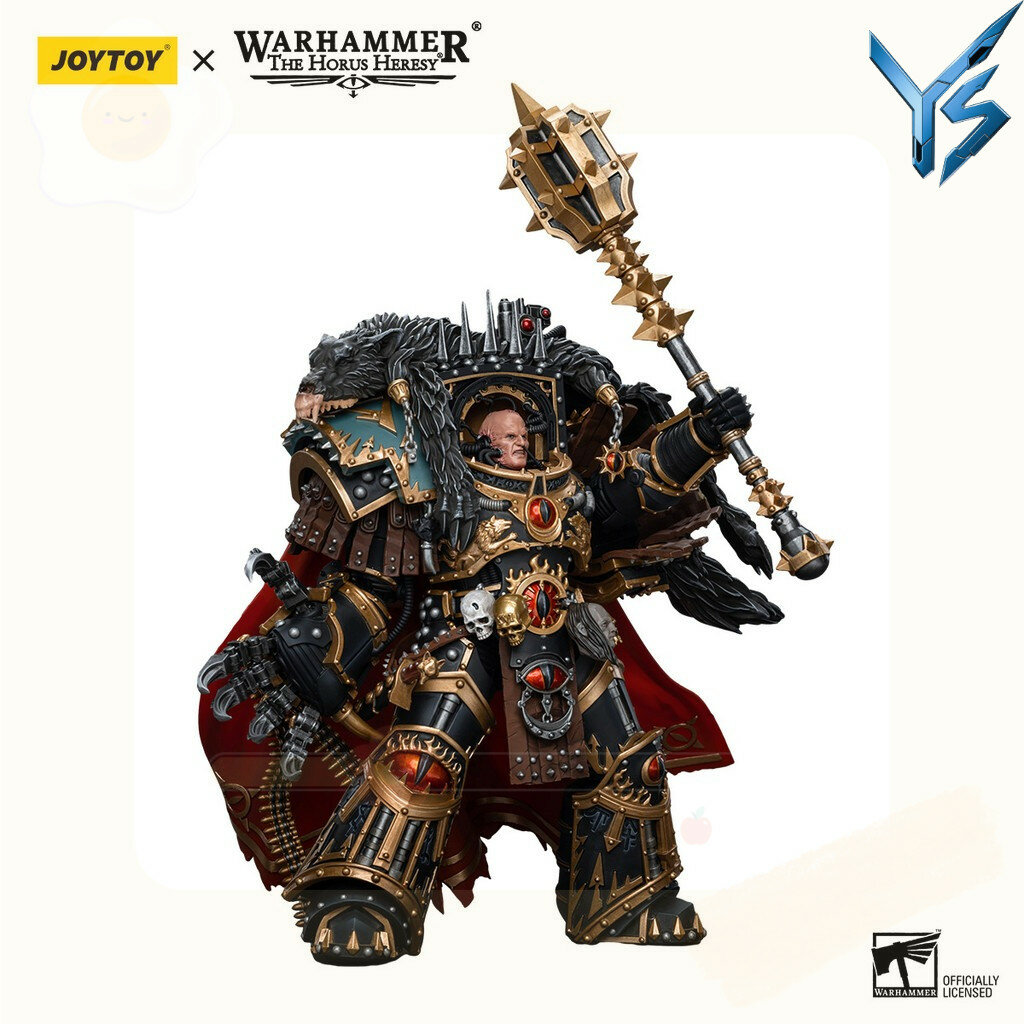 JOYTOY Warhammer 40K Warmaster Horus Action Figure 1/18 - Игрушка модели Горуса-ереси