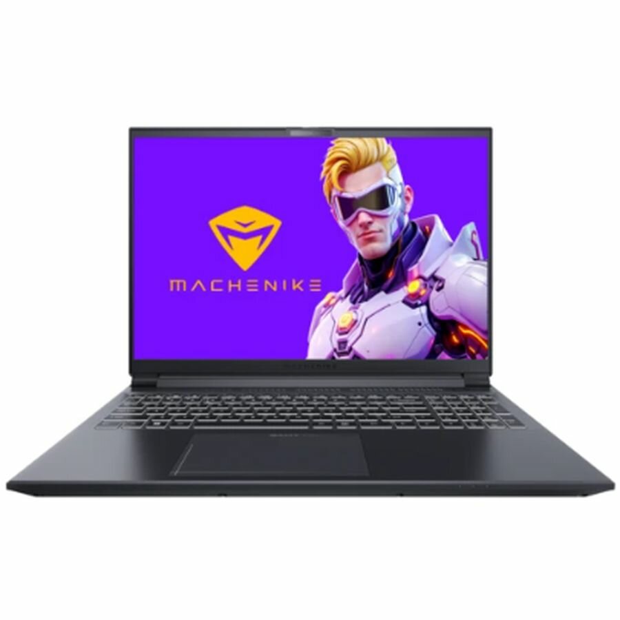16" Ноутбук Machenike Star 16 Neptune 2K (JJ00GS00JRU) серый - 2560x1600, IPS, Intel Core i5-13420H, ядра: 8 x 2,1 ГГц, 16 ГБ, SSD 1000 ГБ, NVIDIA GeForce RTX 5060 (8 ГБ), Windows 10 Pro
