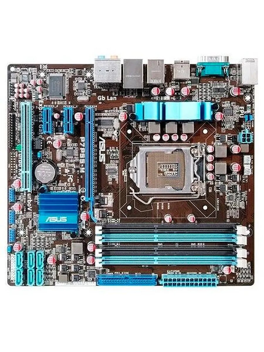 Материнская плата P7P55-M - LGA 1156, DDR3