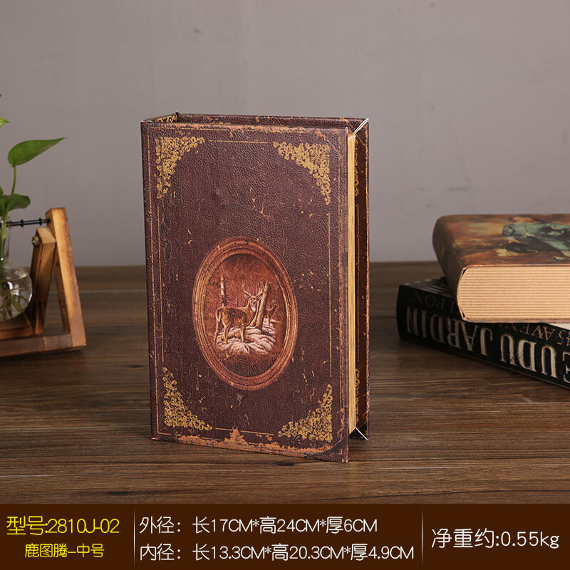 Имитация книги, модель книги для декора в кабинете, офисе, книжной полке, винтажная декоративная книга, реквизит для фотографии, ремесленная демонстрация