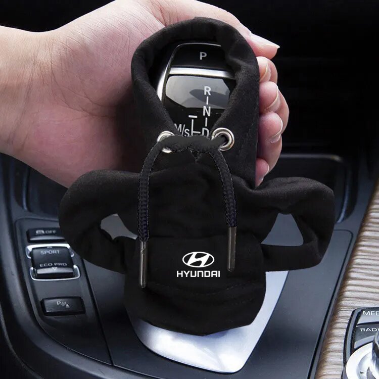 Автомобильная модная толстовка с капюшоном, чехол для ручки переключения передач, чехол для Hyundai.