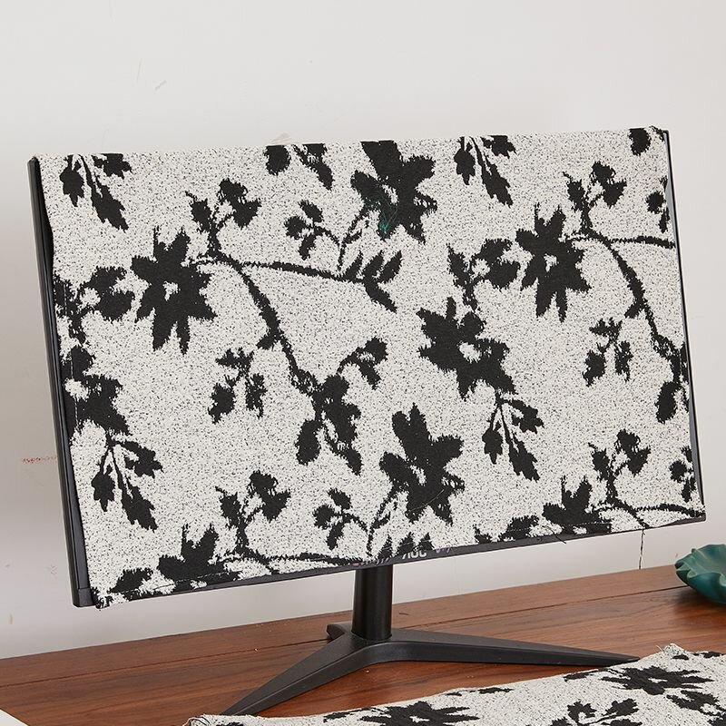 Защитный чехол для компьютера, клавиатура, пылезащитный чехол, декоративный новый чехол для монитора, настольный основной компьютер, новый китайский стиль