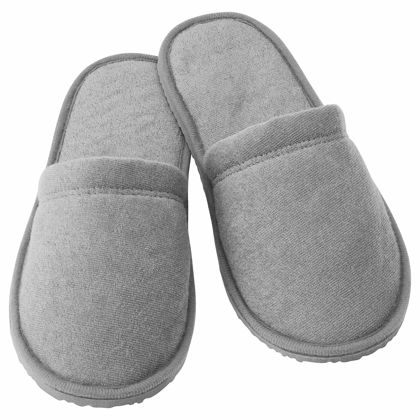 Тапочки TÅSJÖN, серые, L/XL
