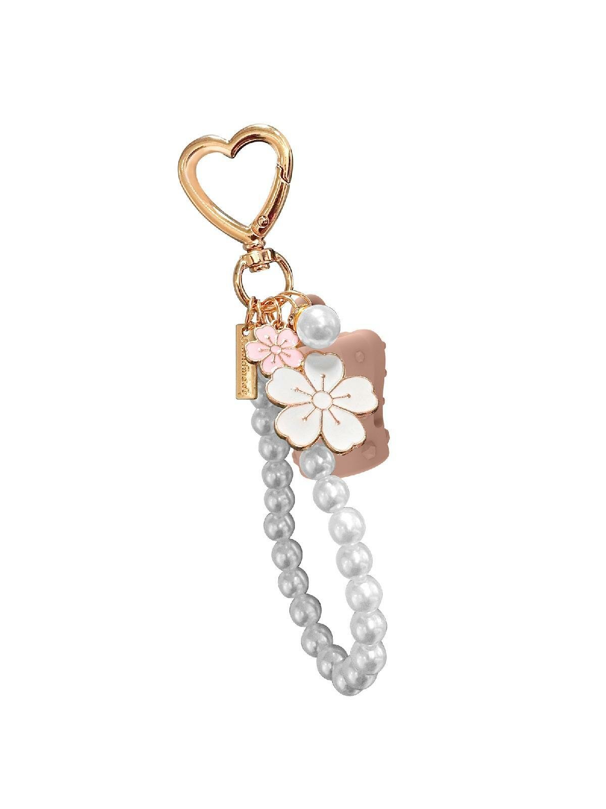 1 переносной колпачок-брелок для бальзама для губ с зажимом-коричневый