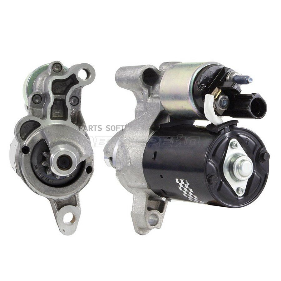 Стартер Audi A4 08-15 / A5 07-16 (1,1 kW/ Z=10) от официального дистрибьютора, SAT, артикул ST640080