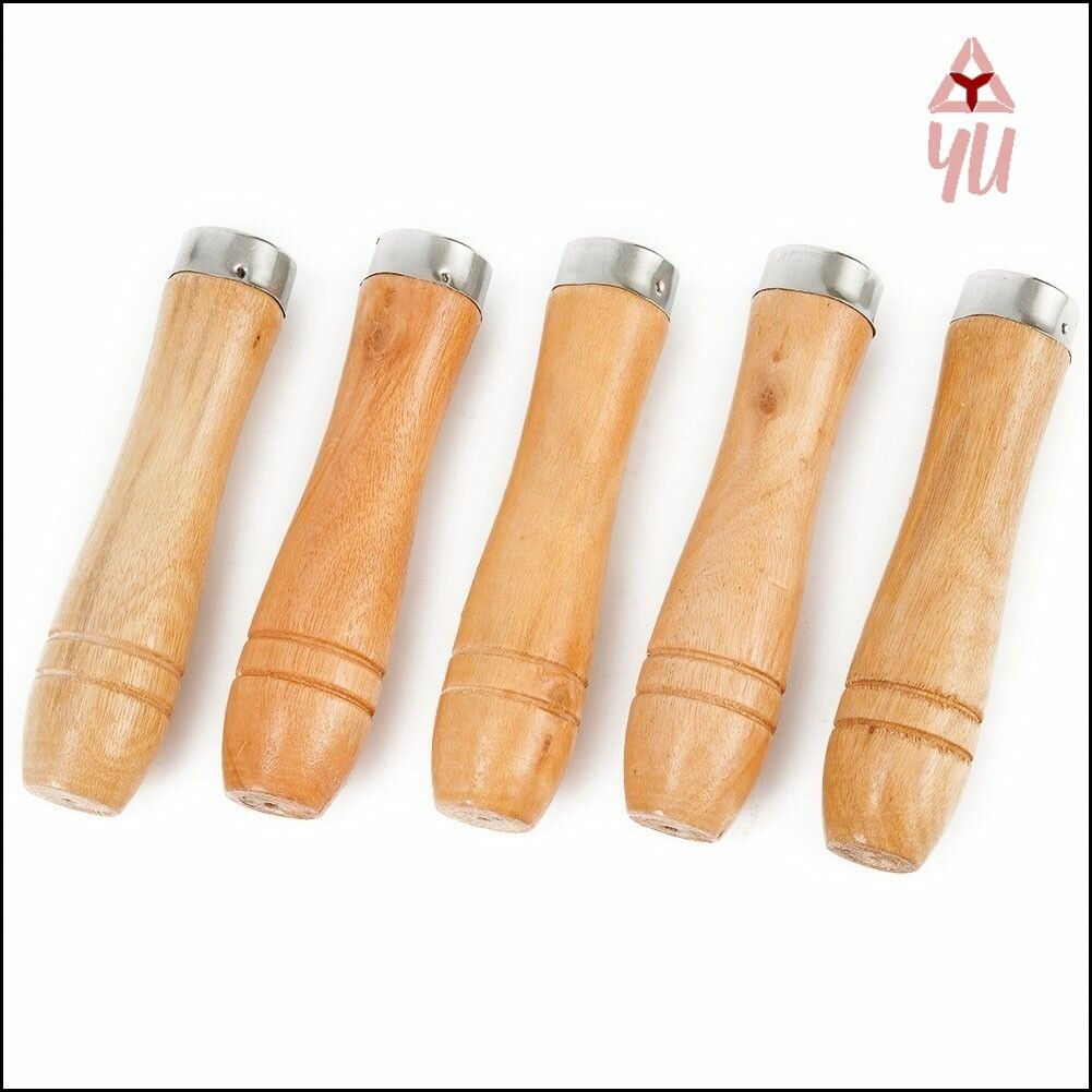5 шт. деревянная ручка для напильника сменная прочная металлическая накладка для инструмента для напильника 11 см