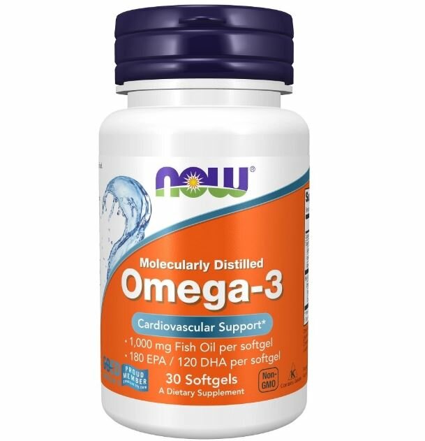 Omega 3 30 gels Now