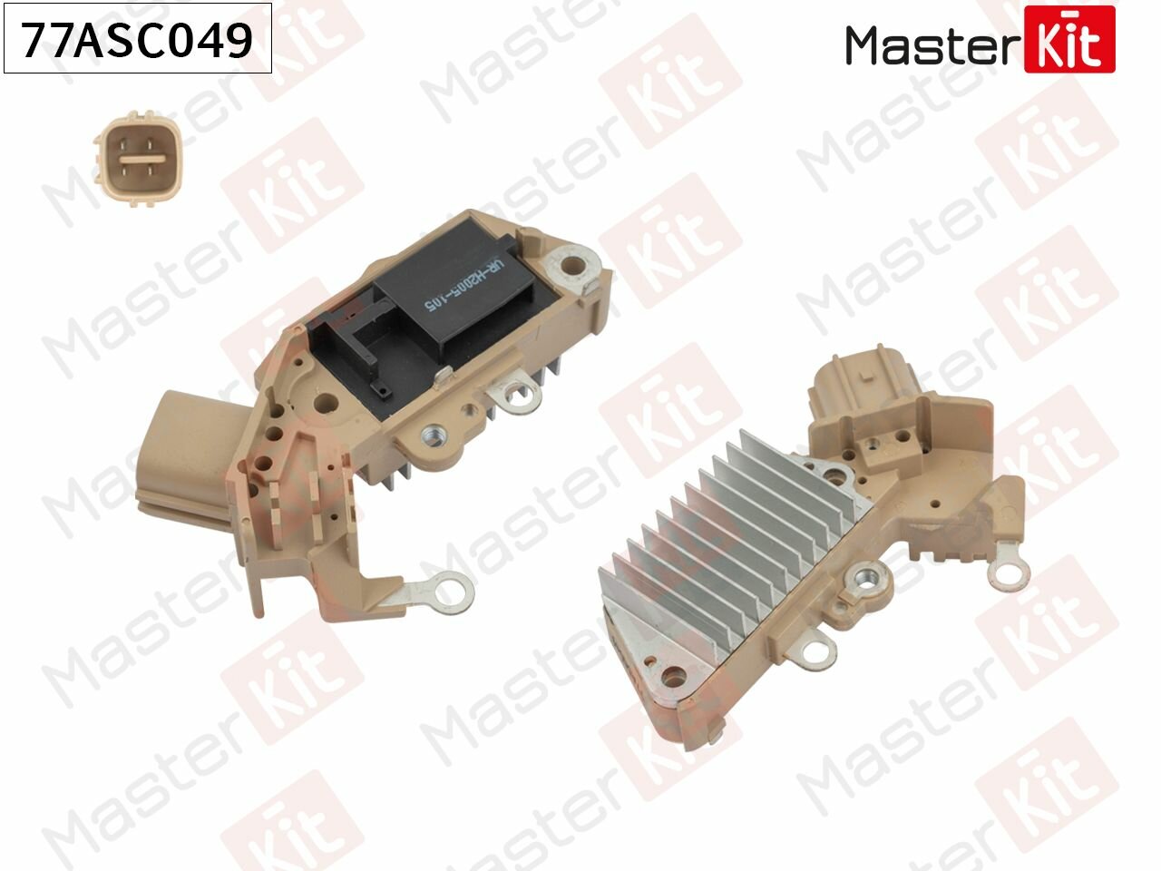 Регулятор напряжения генератора Toyota Land Cruiser PradoJ124Runner IVN21 02-10 MasterKit 77ASC049