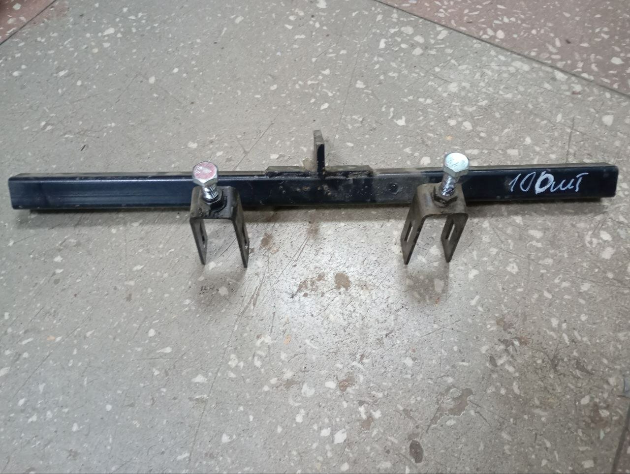 Траверса рама 2хомута двухрядног окучника плоскореза 700х40мм на заднюю сцепку мотоблока нева ОКА,