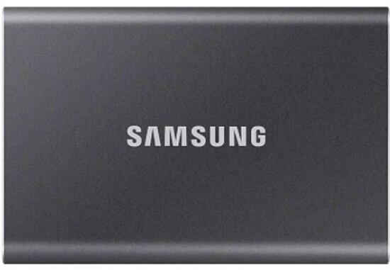 Внешний SSD диск Samsung 1.8" T7 2.0 Tb USB 3.2 Type-C Titanium MU-PC2T0T/WW