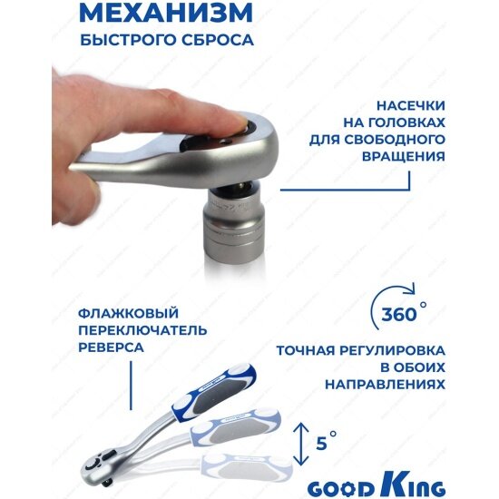 Набор инструментов Goodking 202 предмета 12021 — фото 1