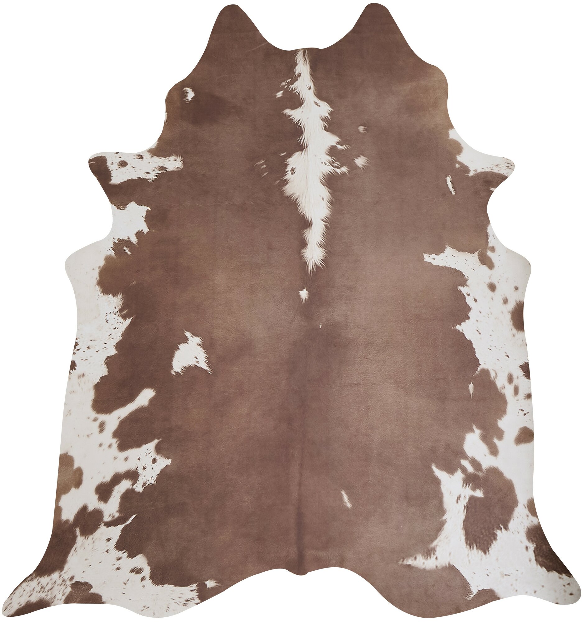 Шкура южноамериканской коровы искусственная безворсовая гладкая Skin L-25 100 x 120 см