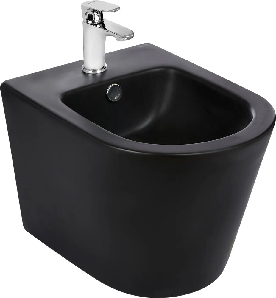 Биде подвесное Weltwasser WW SK Salzbach 005 MT-BL матовое черное