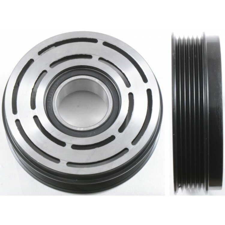 Шкив компрессора кондиционера Mercedes W124, S124 6PK d121(3768)