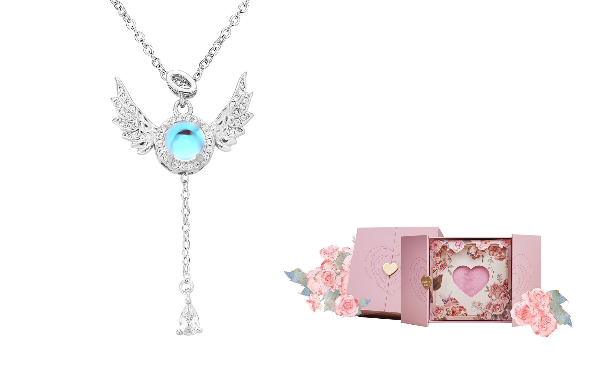 Колье, Swarovski Zirconia