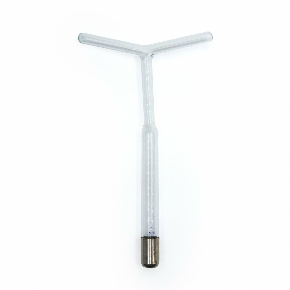 Электрод горловой (шейный, Т-образный) для аппаратов дарсонваль Ультратон-АМП-2ИНТ, Корона, Карат, Ультратек, Элад