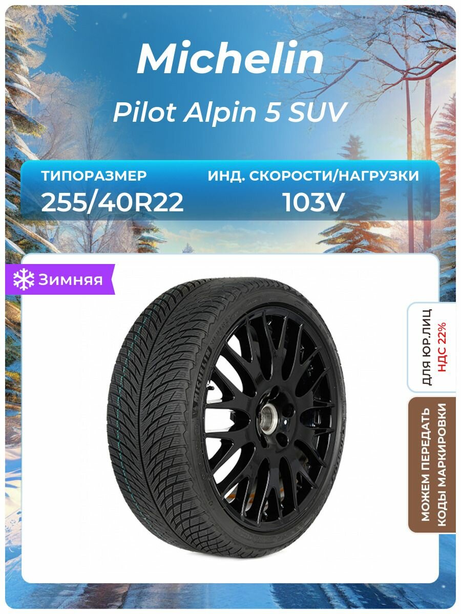 Шина Michelin Pilot Alpin 5 SUV