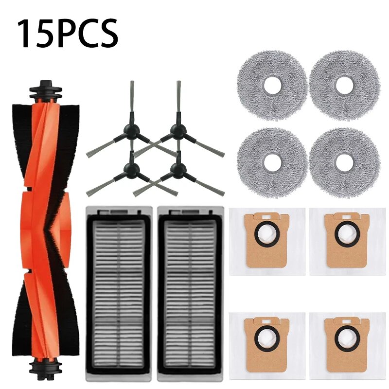 Аксессуары для Dreame Bot L30 Ultra L20 Ultra, 15PCS, Оранжевый