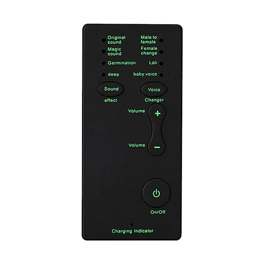 Мини-устройство для изменения голоса с несколькими звуковыми эффектами для вечеринок, мероприятий