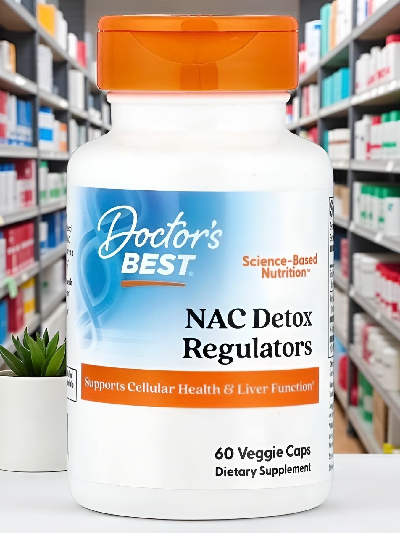 NAC Detox Regulators N-ацетил-L-цистеин