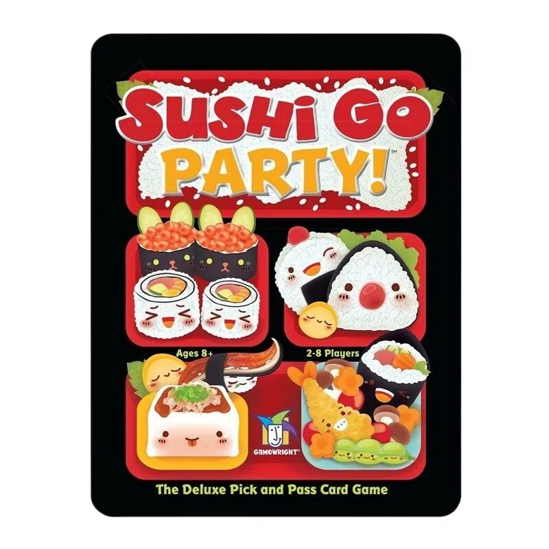 Настольные игры Sushi Go Party! Игра Карточная Семейные подарки детям