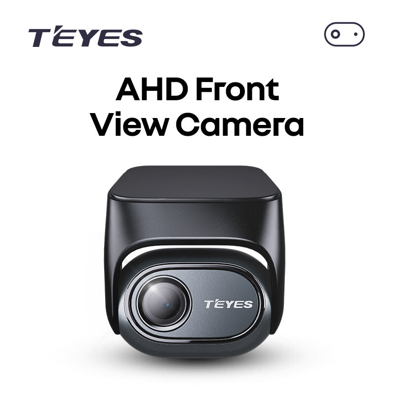 Видеорегистратор (камера) AHD Front View Camera Teyes для подключения к магнитолам Teyes CC4