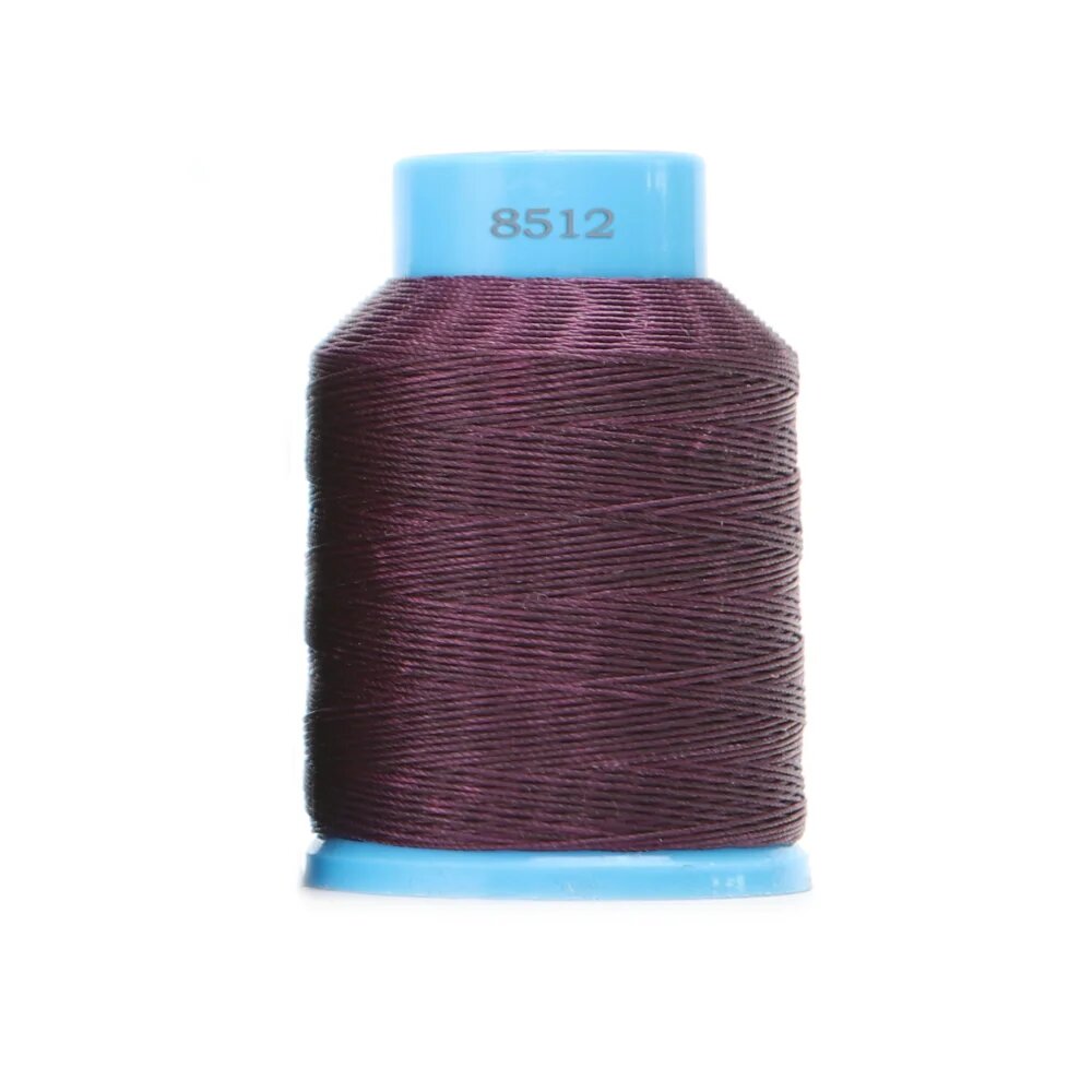 Нить полиэфирная вощеная Amol Hilos 8512 Dark Purple, 100 м